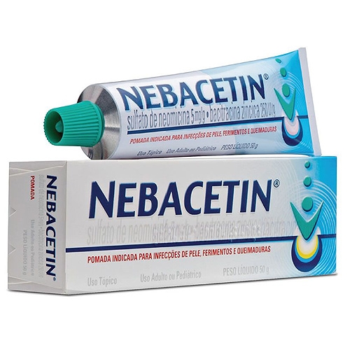 Nebacetin Pomada 15g Farma 22